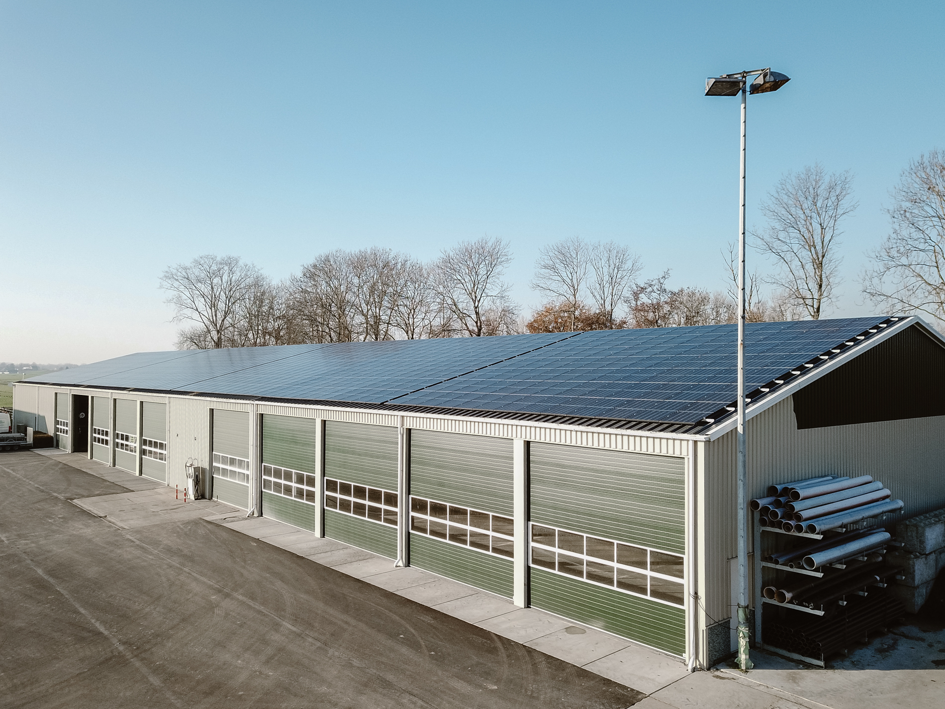 Zonnestroominstallatie, Nieuwkoop - Kroese Daken
